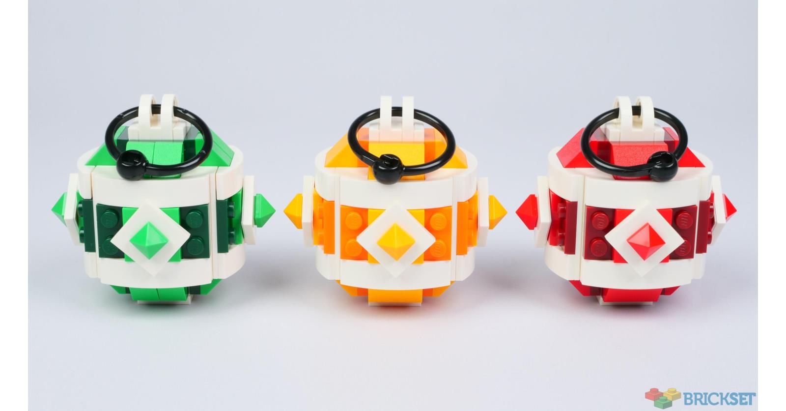 LEGO Seasonal 40604 Christmas Decor Set review | Brickset