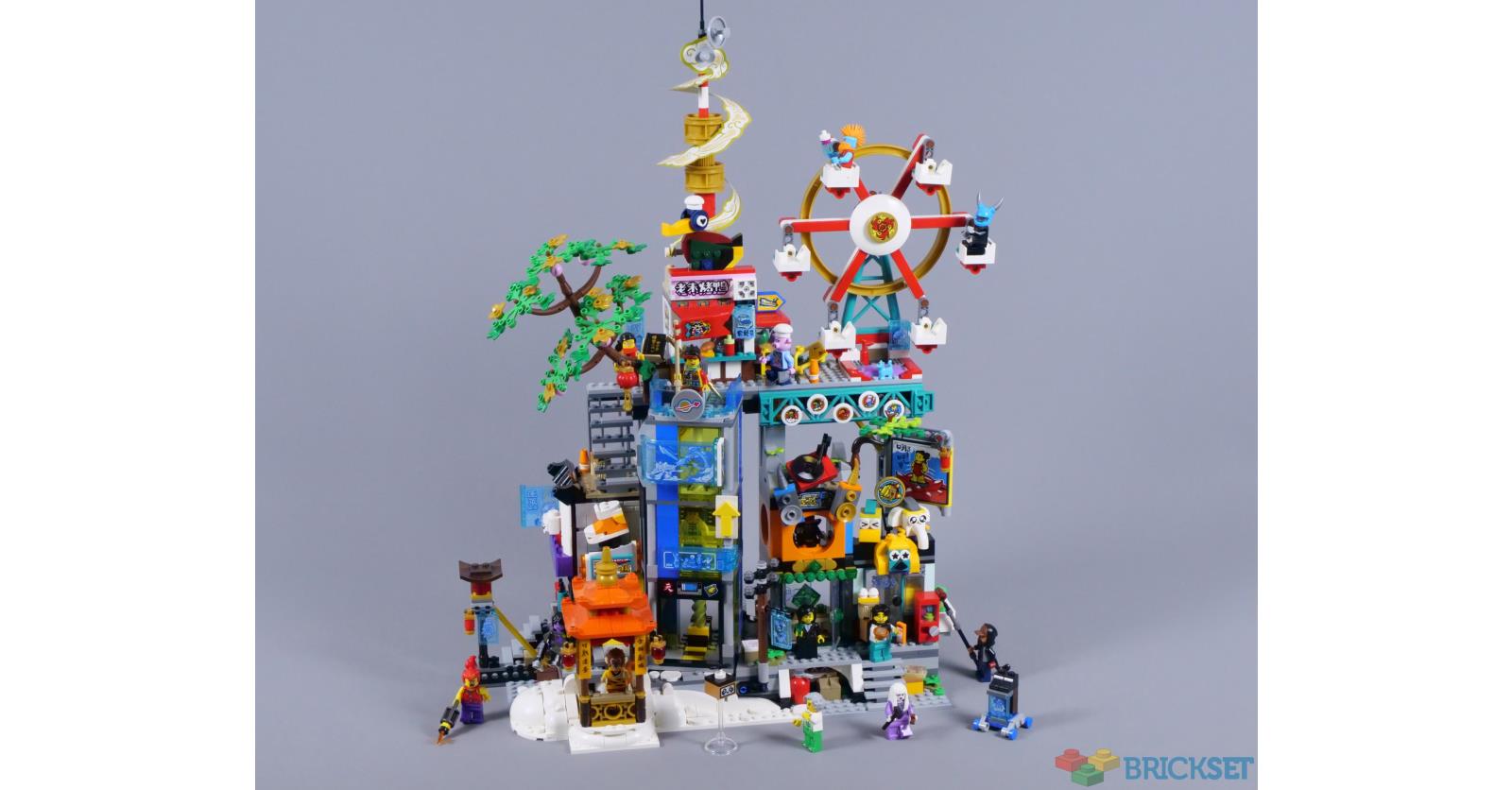 LEGO Monkie Kid 80054 Megapolis City review | Brickset