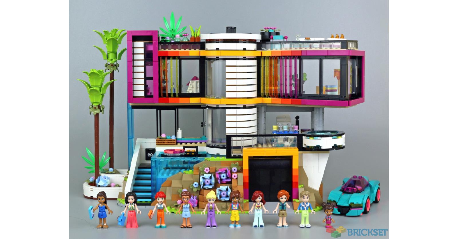 LEGO Friends 42639 Andrea's Modern Mansion review | Brickset