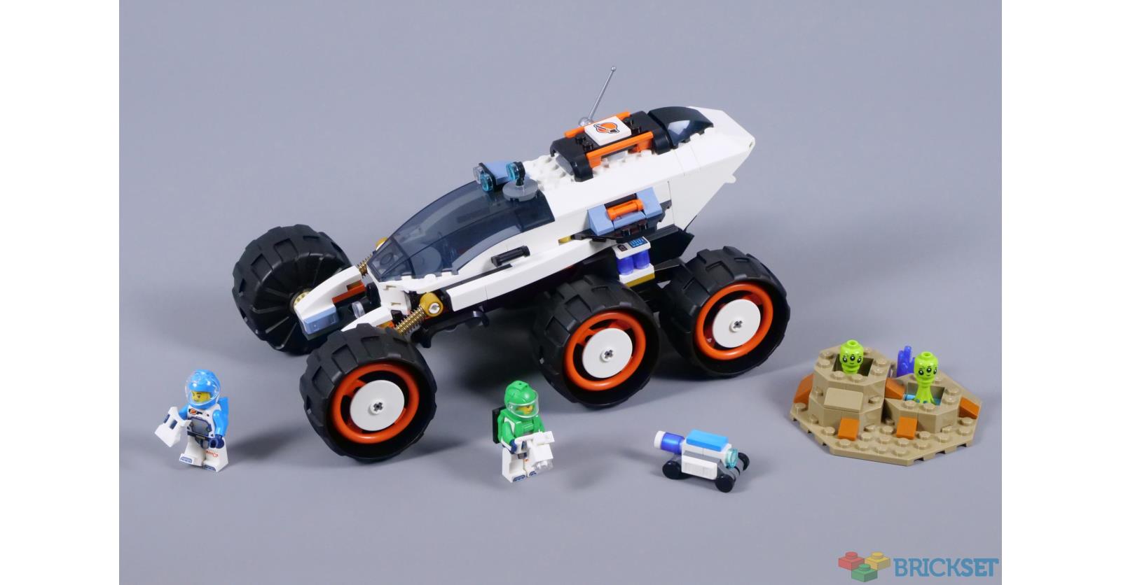 LEGO City 60431 Space Explorer Rover and Alien Life review | Brickset