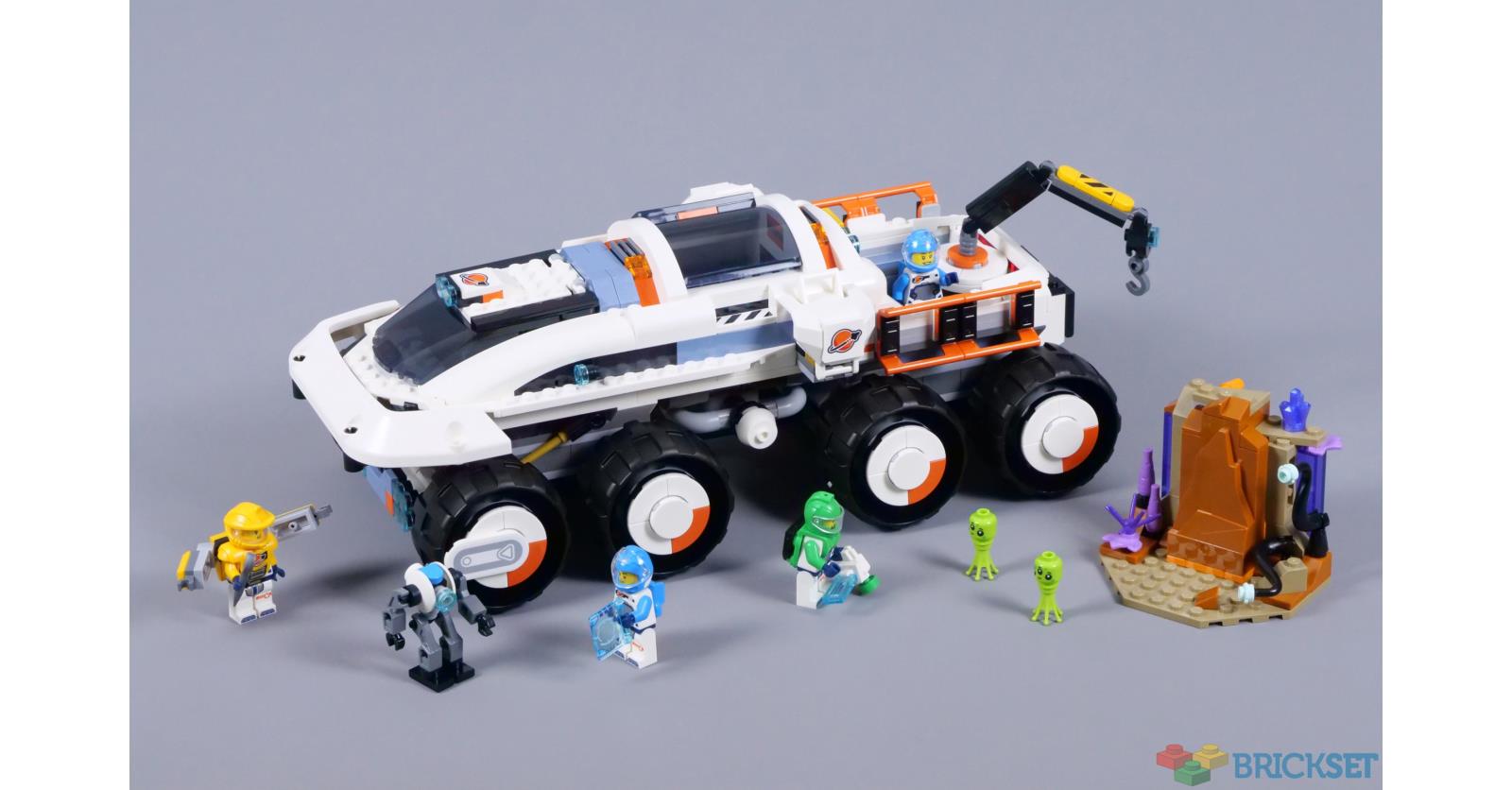 LEGO City 60432 Command Rover and Crane Loader review | Brickset