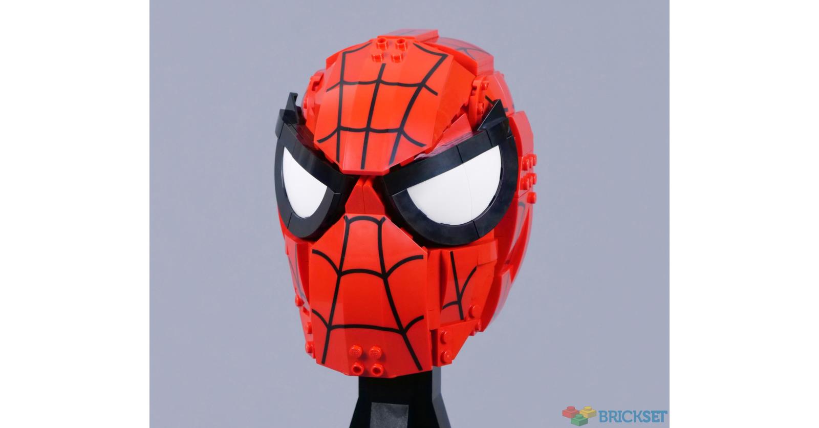LEGO Marvel Super Heroes 76285 Spider-Man's Mask review | Brickset