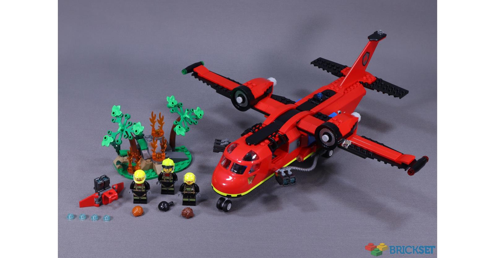 LEGO City 60413 Fire Rescue Plane review | Brickset