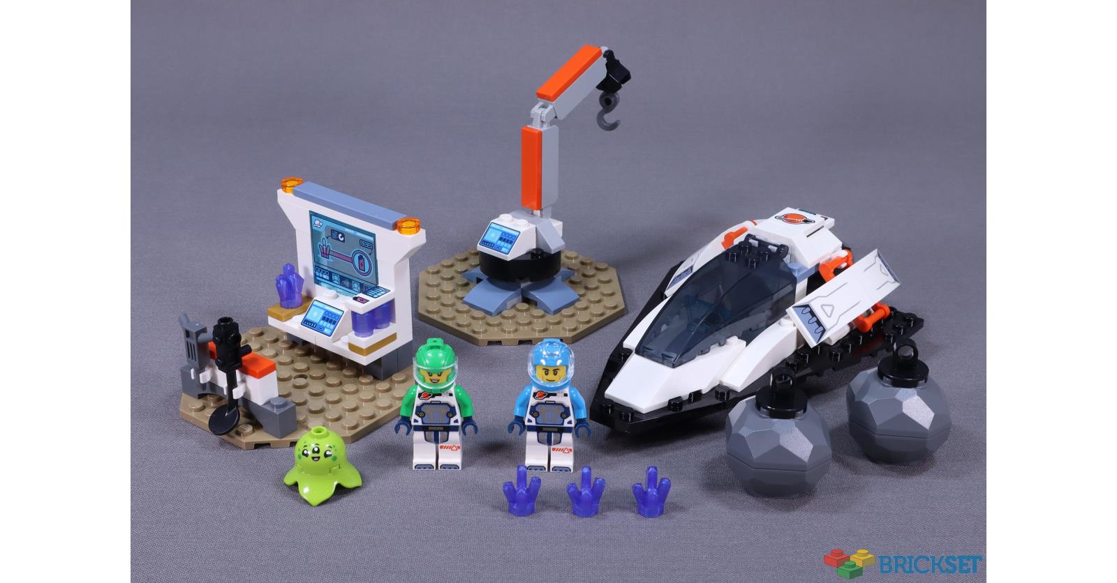 LEGO City 60429 Spaceship and Asteroid Discovery review | Brickset