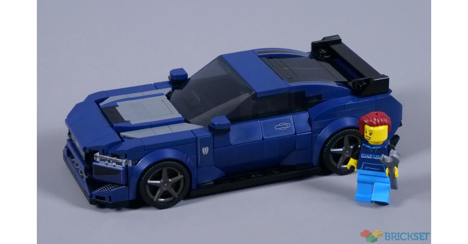 LEGO Speed Champions 76920 Ford Mustang Dark Horse review | Brickset