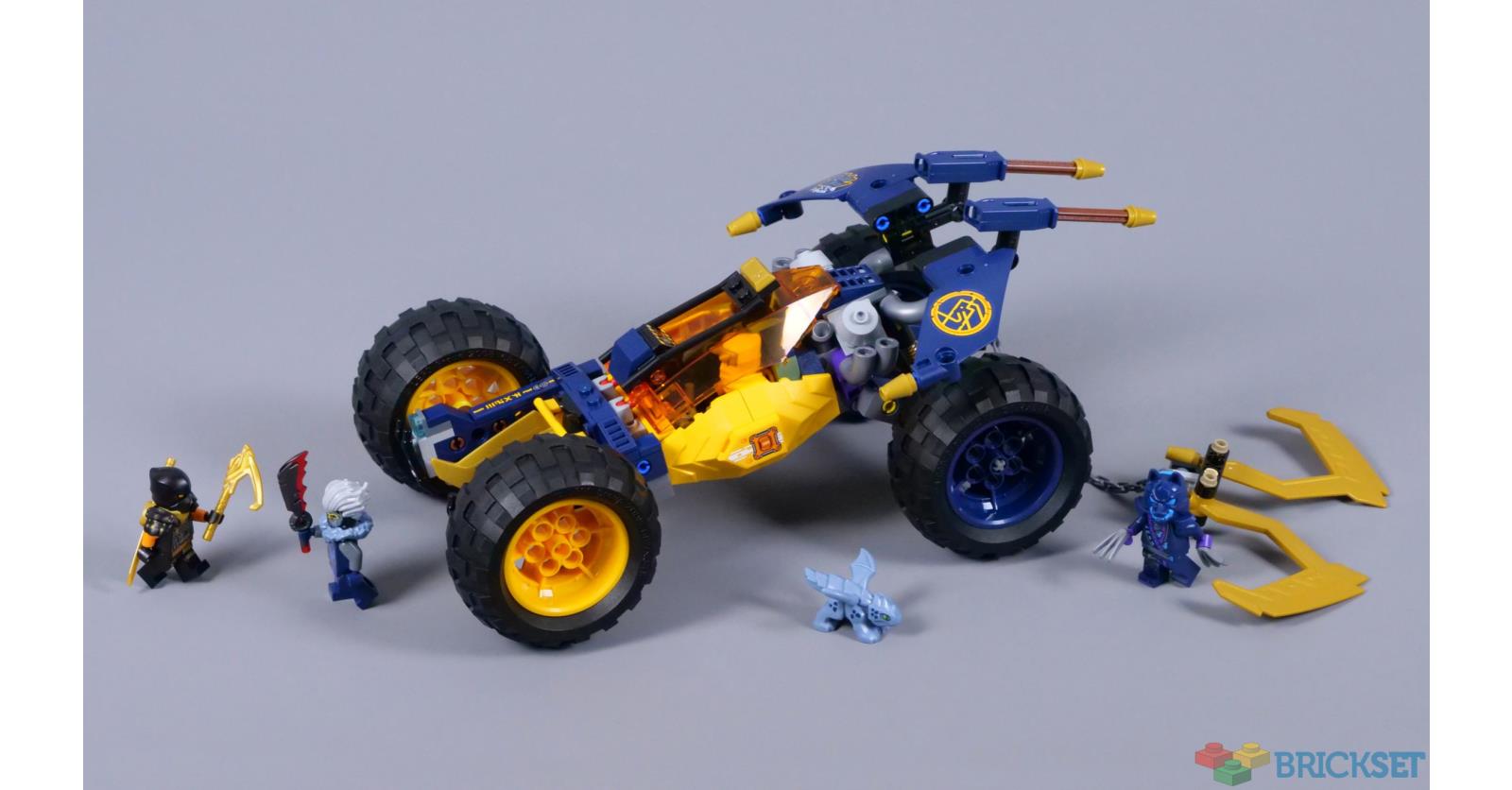 LEGO Ninjago 71811 Arin's Ninja Off-Road Buggy Car review | Brickset