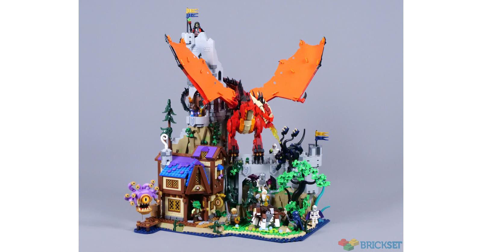 LEGO Ideas 21348 Dungeons & Dragons: Red Dragon's Tale (Part #2 - Model ...