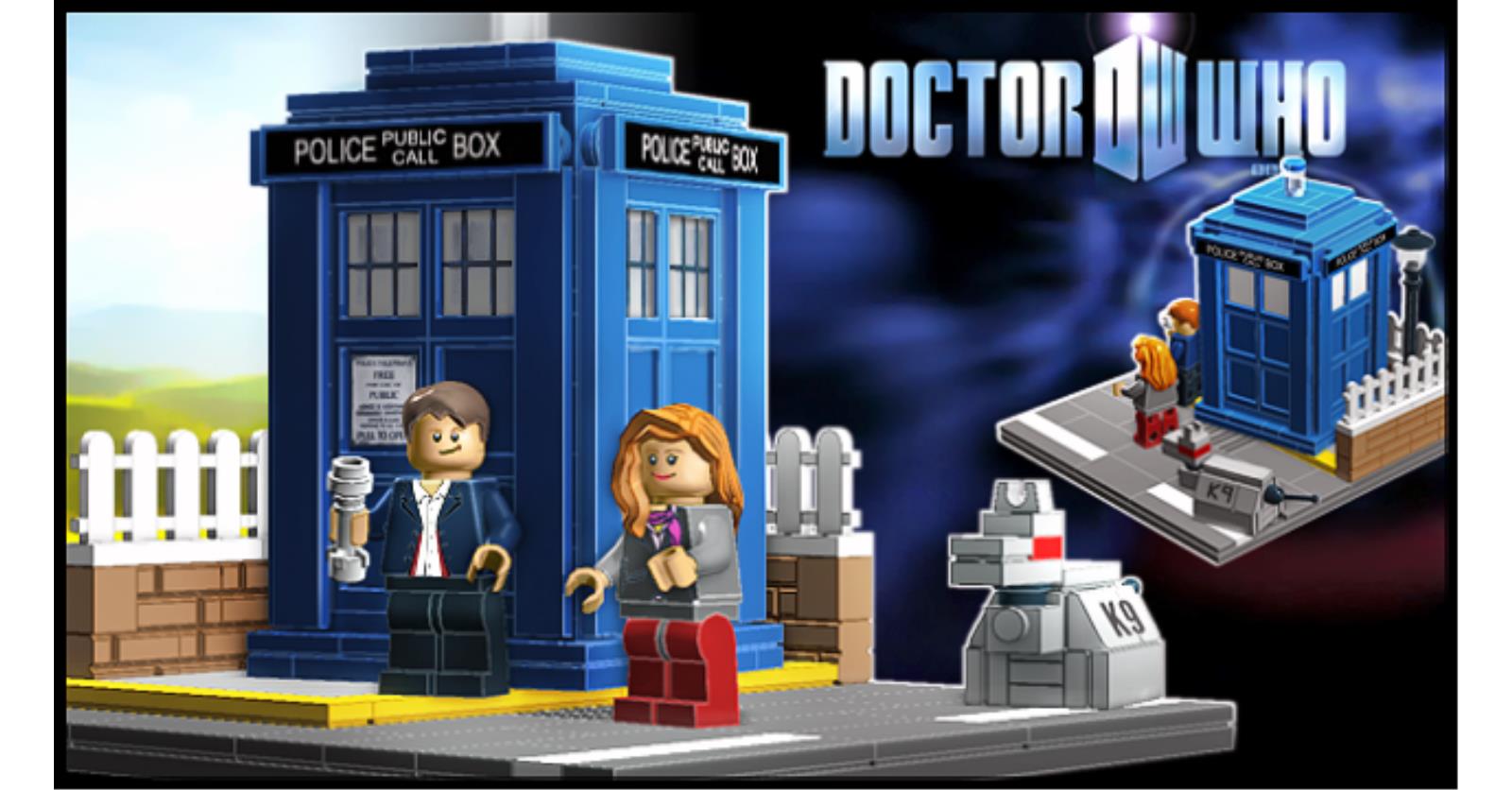 Second Doctor Who project hits 10k at Cuusoo | Brickset