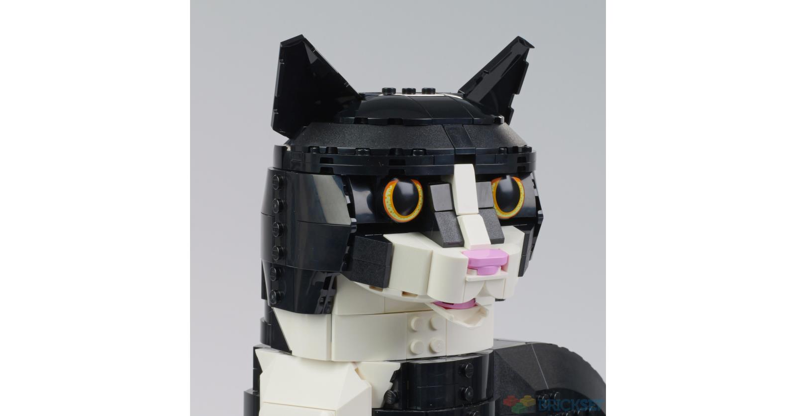LEGO Ideas 21349 Tuxedo Cat review | Brickset