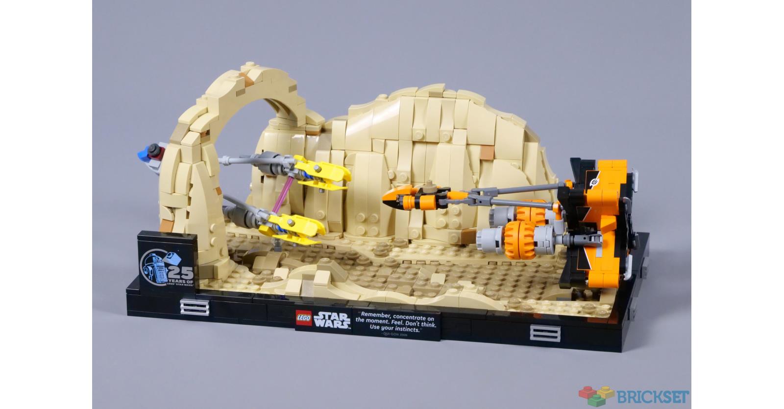 LEGO Star Wars 75380 Mos Espa Podrace Diorama review | Brickset