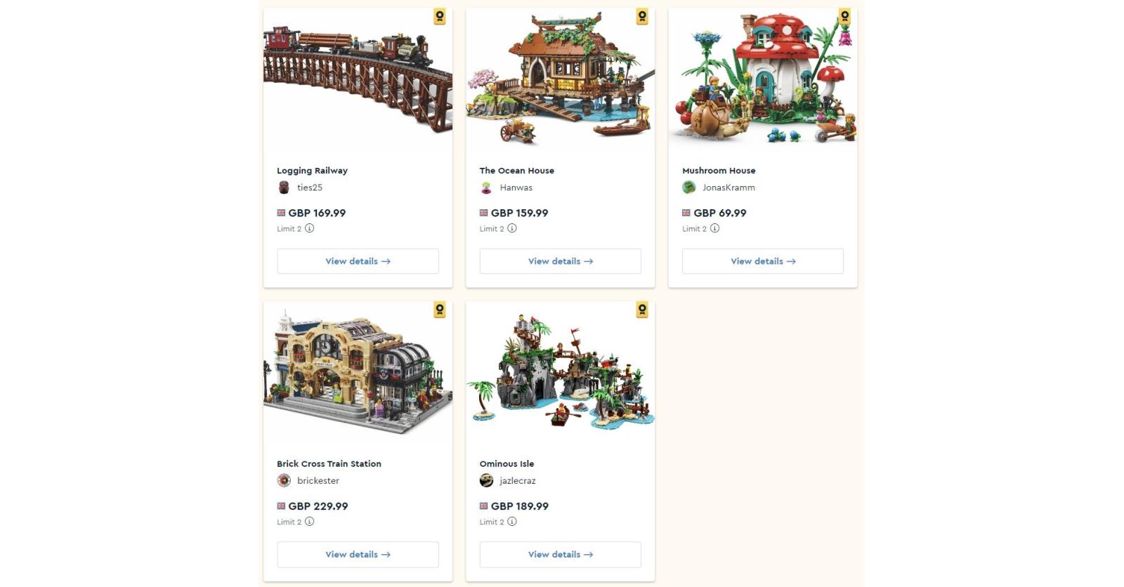 BrickLink Designer Program Series 2 available for pre-order | Brickset