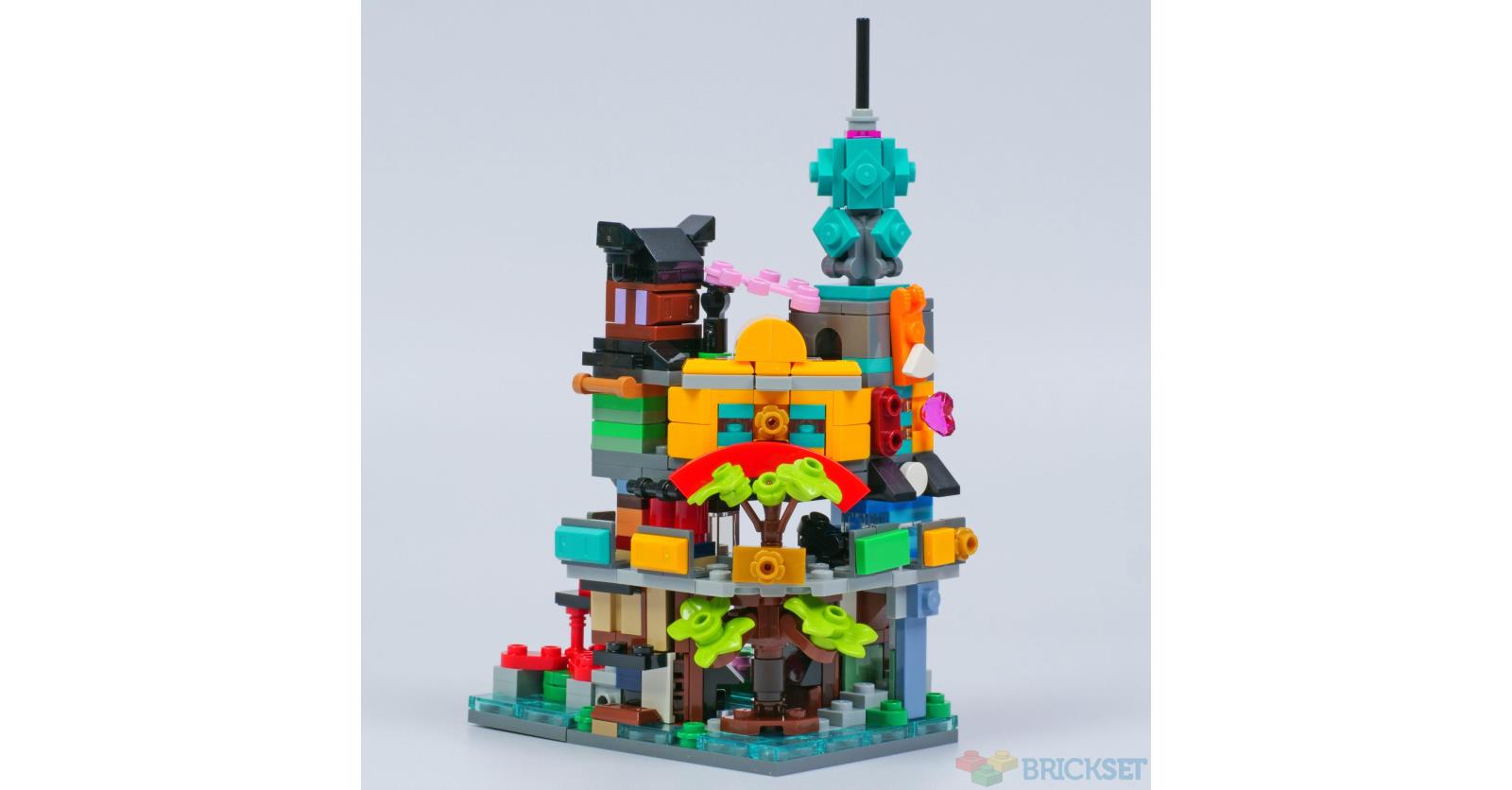 LEGO Ninjago 40705 Micro NINJAGO City Gardens review | Brickset
