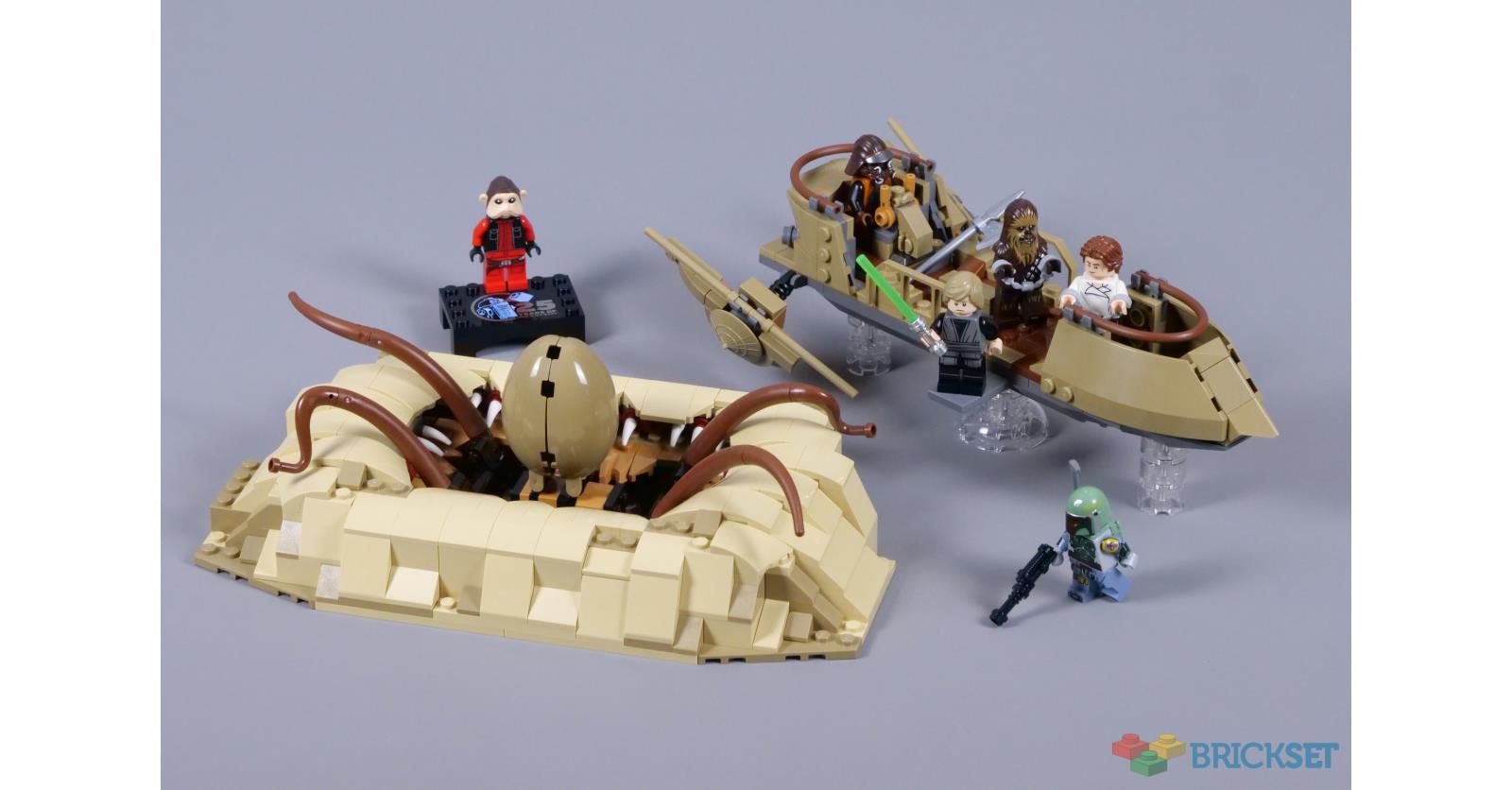 LEGO Star Wars 75396 Desert Skiff & Sarlacc Pit review | Brickset