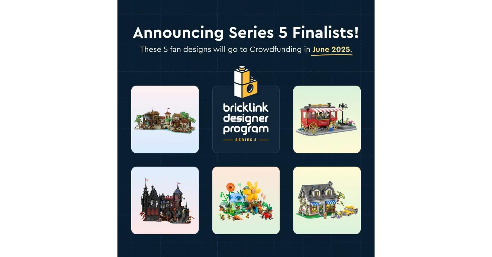 BrickLink Designer Program Series 5 winners announced | Brickset
