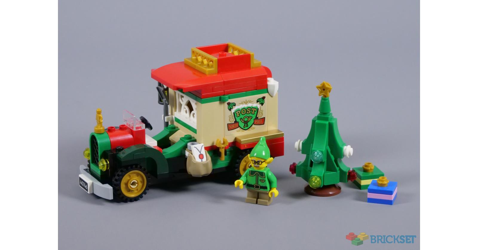 LEGO Seasonal 40746 Santa's Delivery Truck review | Brickset