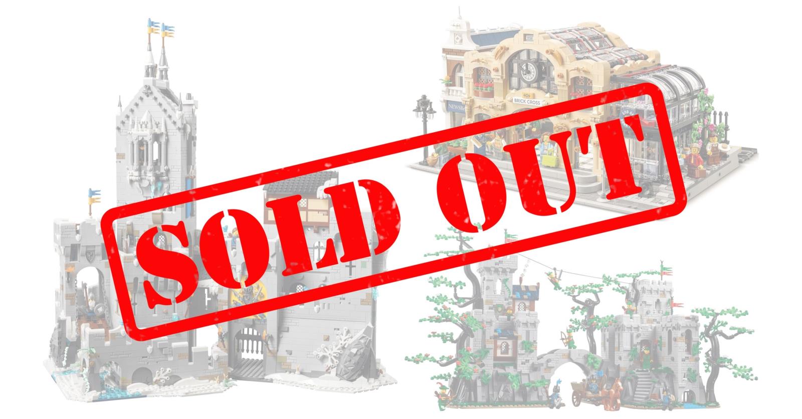 How quickly have BrickLink Designer Program sets sold out? | Brickset