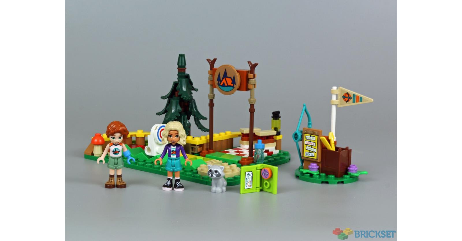 LEGO Friends 42622 Adventure Camp Archery Range review | Brickset
