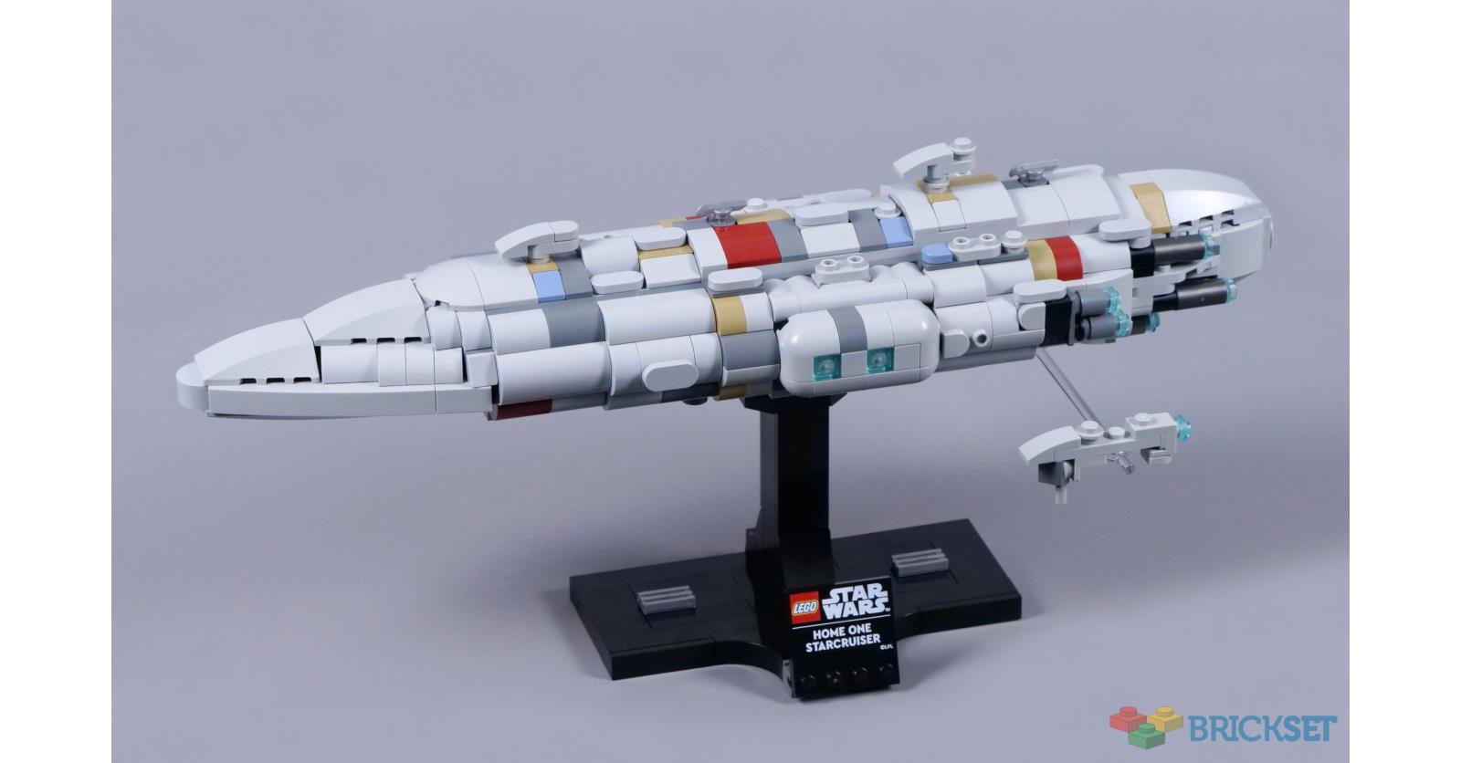 LEGO Star Wars 75405 Home One Starcruiser review | Brickset