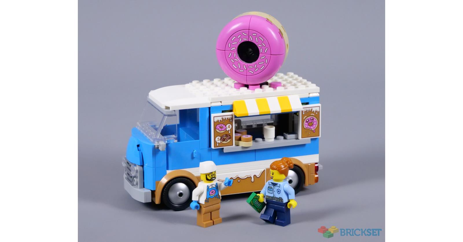 LEGO City 60452 Donut Truck review | Brickset