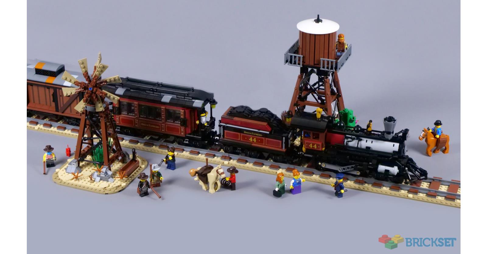 LEGO BrickLink 910044 Wild West Train review | Brickset