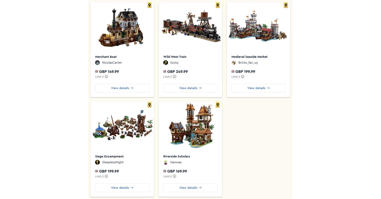 BrickLink Designer Program Series 4 sets now available for pre-order ...