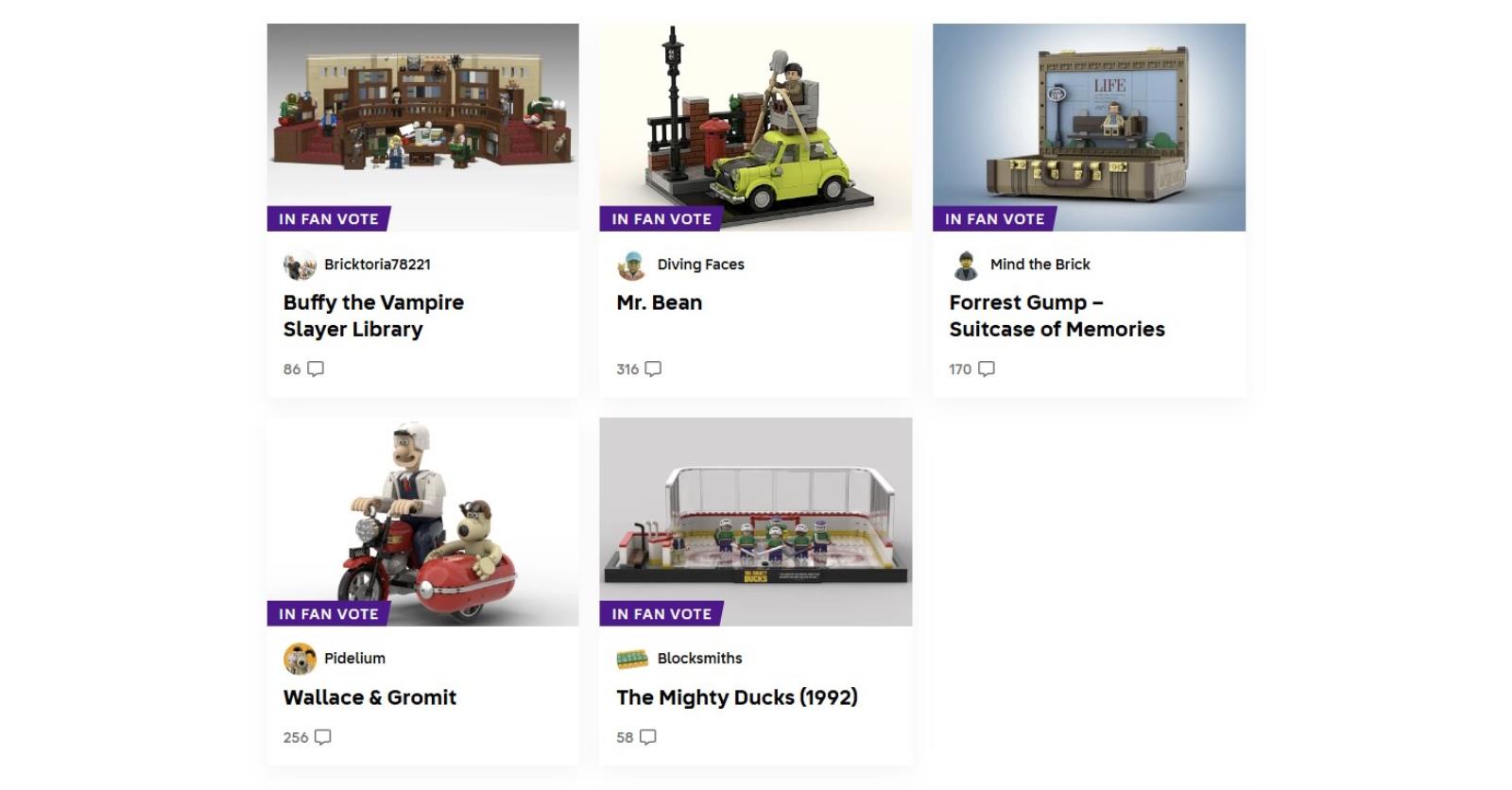 Vote for 1990s-inspired projects at LEGO Ideas | Brickset