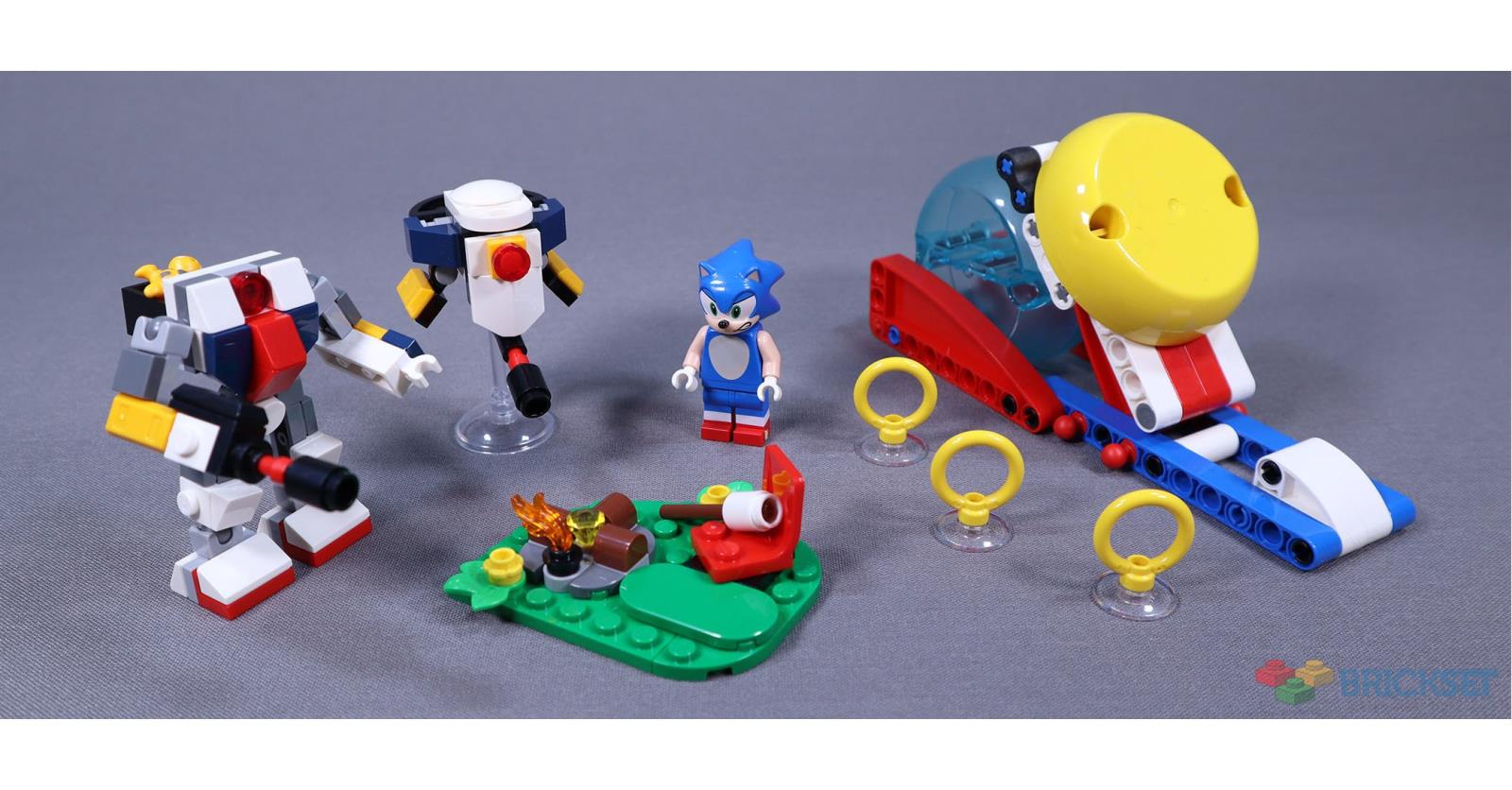 LEGO Sonic the Hedgehog 77001 Sonic's Campfire Clash review | Brickset