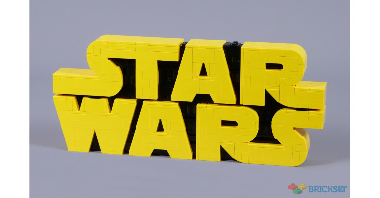 LEGO 75407 Star Wars Logo review | Brickset