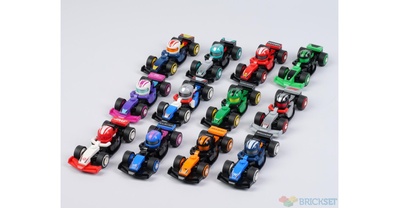 LEGO Collectable Minifigures 71049 F1 Race Car collectables review | Brickset