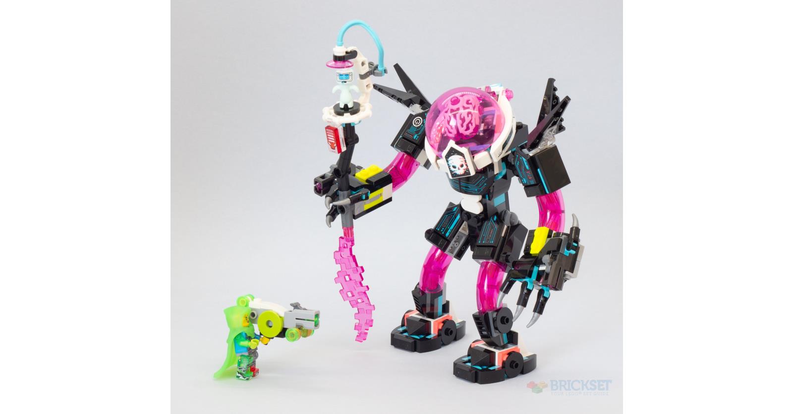 LEGO Dreamzzz 71495 Mateo vs. Cyber Brain Mech review | Brickset
