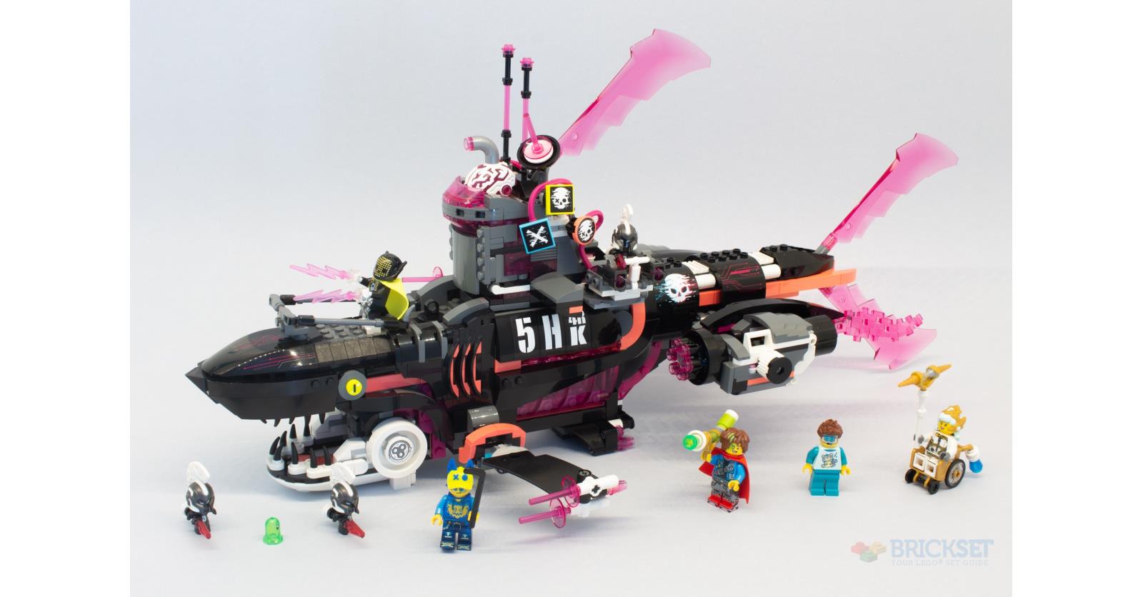 LEGO Dreamzzz 71500 Nightmare Shark Submarine review | Brickset