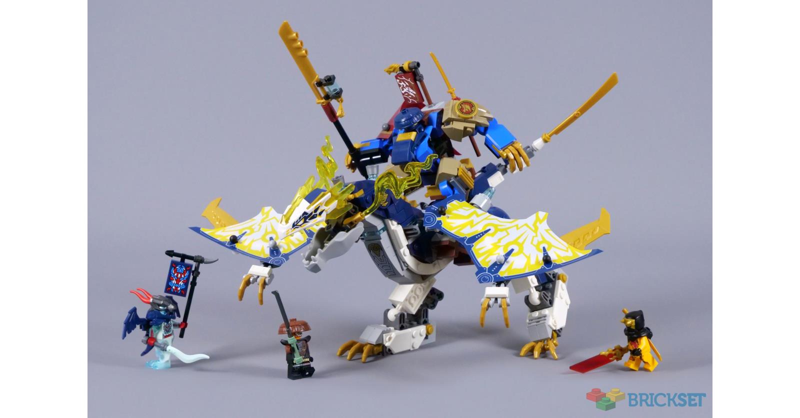 LEGO Ninjago 71843 Rogue's Mech Dragon Rider review | Brickset