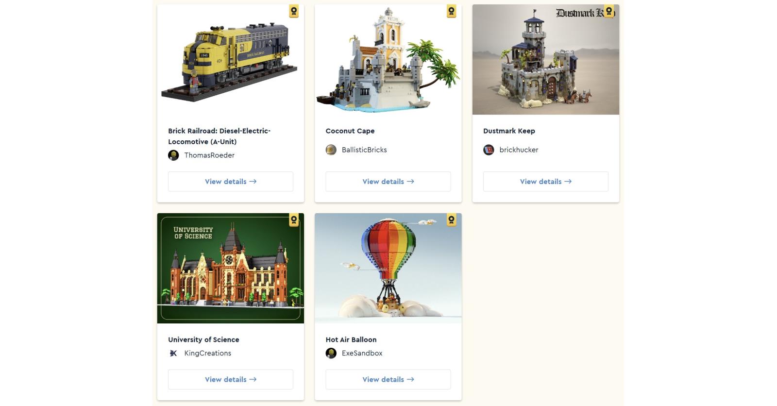 BrickLink Designer Program Series 8 finalists revealed! | Brickset