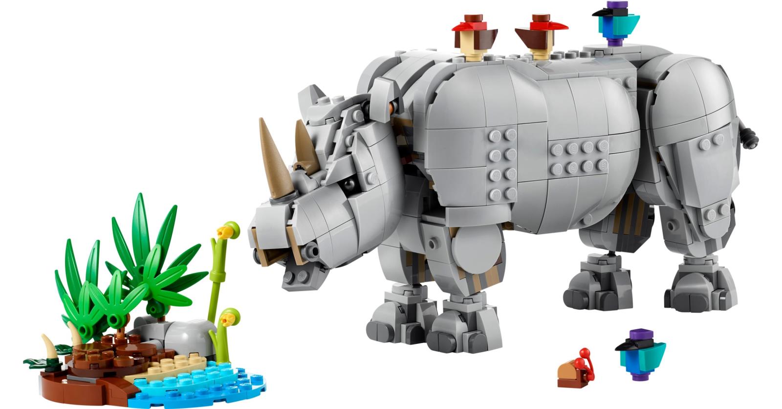 LEGO Creator 31171 Majestic Rhino with Birds revealed! | Brickset