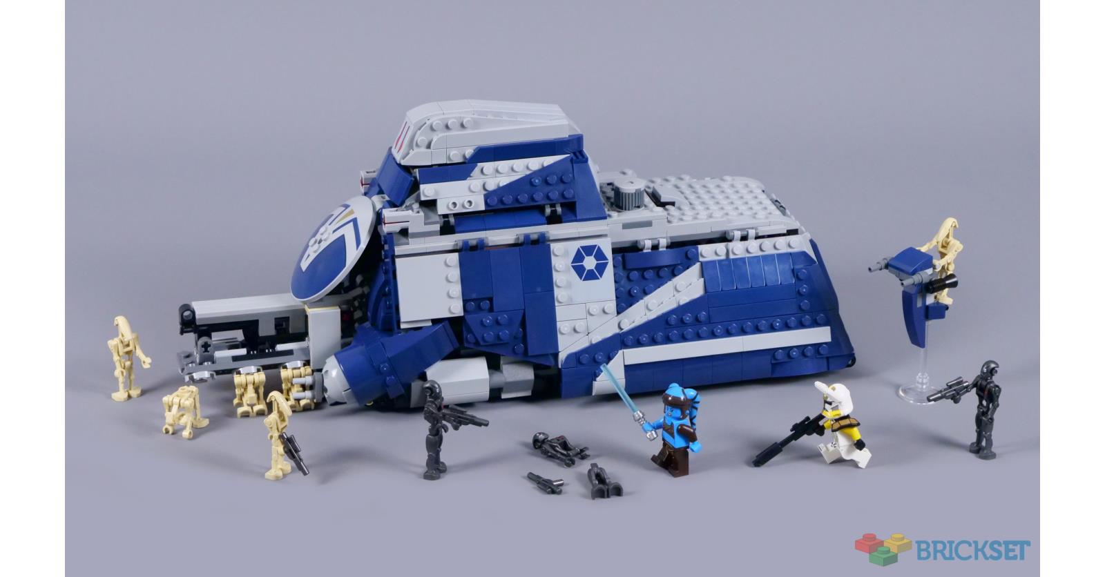 LEGO Star Wars 75435 Battle of Felucia Separatist MTT review | Brickset
