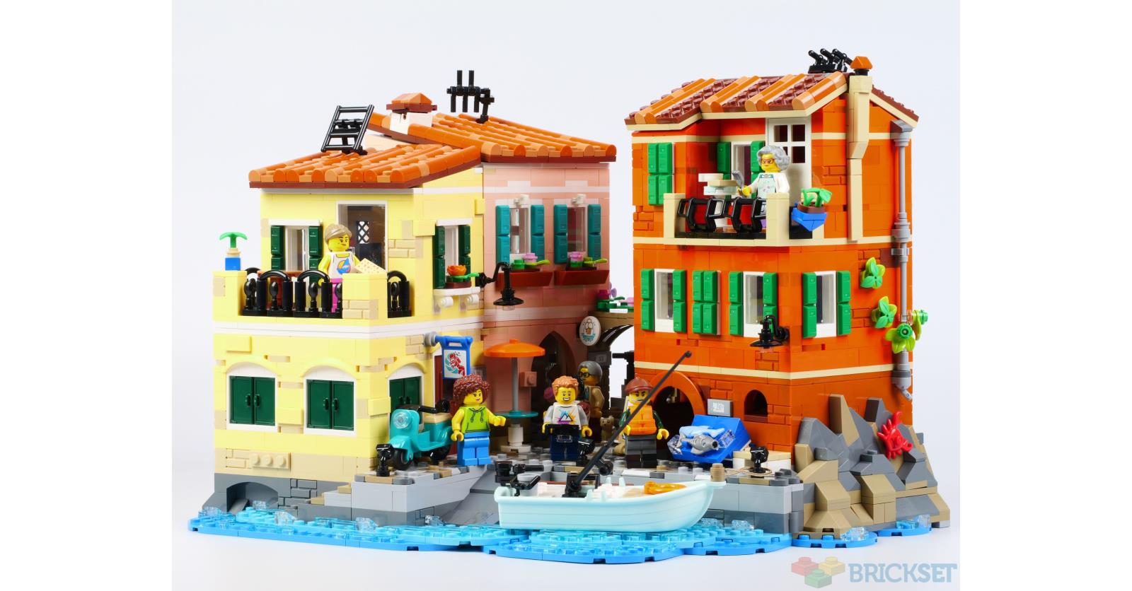 LEGO Ideas 21359 Italian Riviera review | Brickset