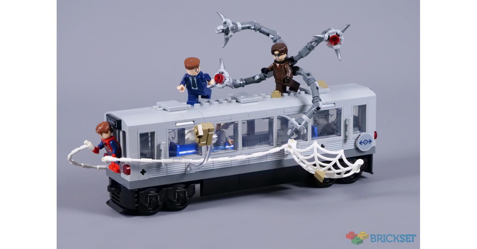 LEGO Marvel Super Heroes 76321 Spider-Man vs. Doc Ock Subway Train ...