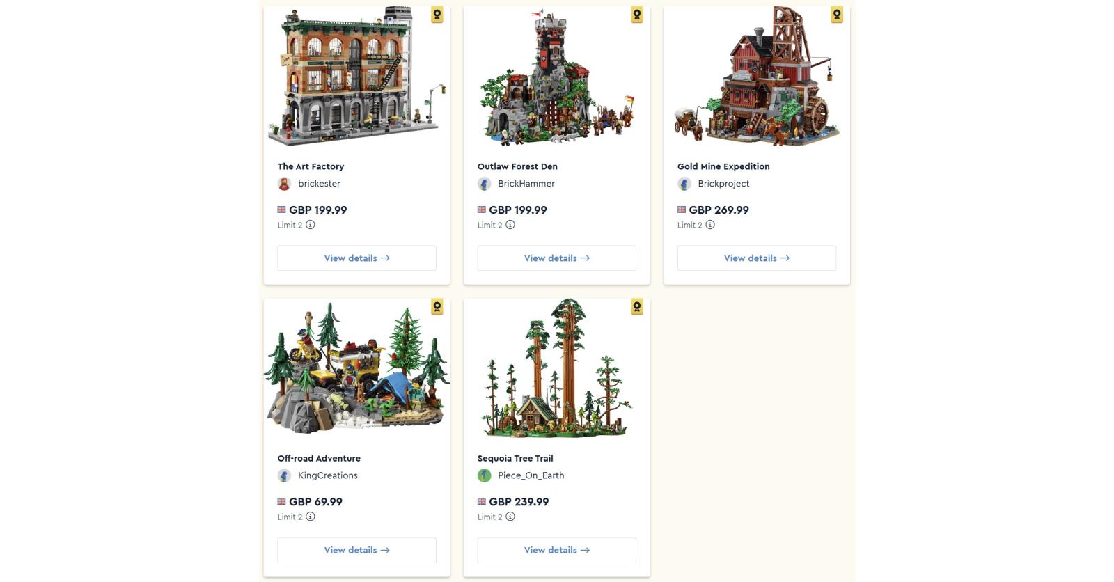 BrickLink Designer Program Series 6 sets now available for pre-order ...