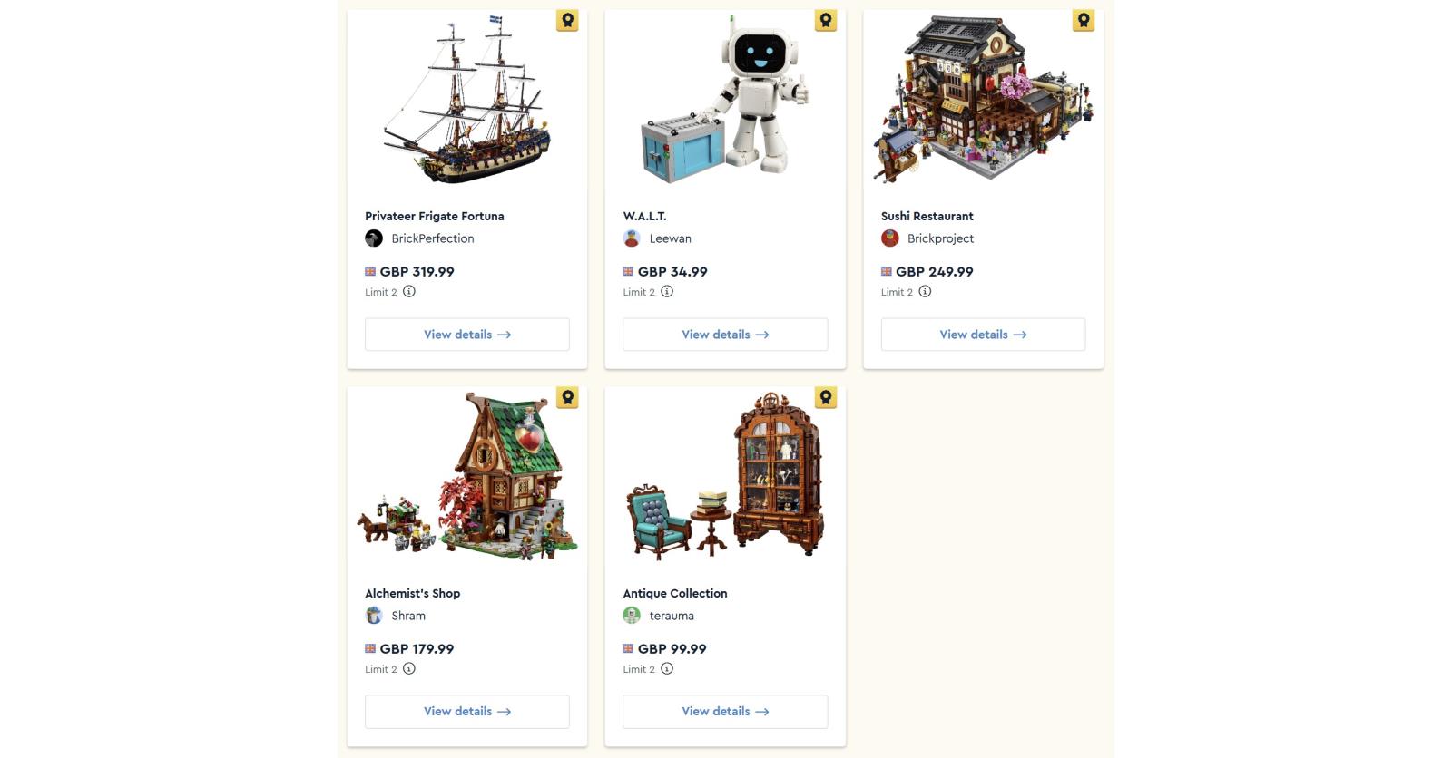 BrickLink Designer Program Series 7 sets now available for pre-order ...