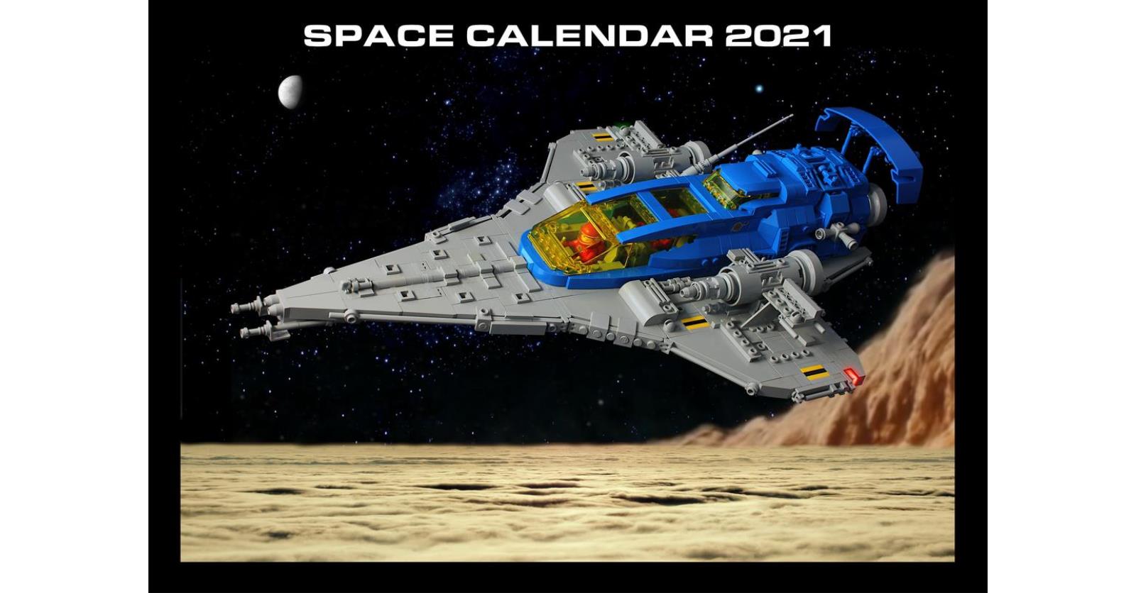 Unique LEGO space calendar available on Etsy | Brickset