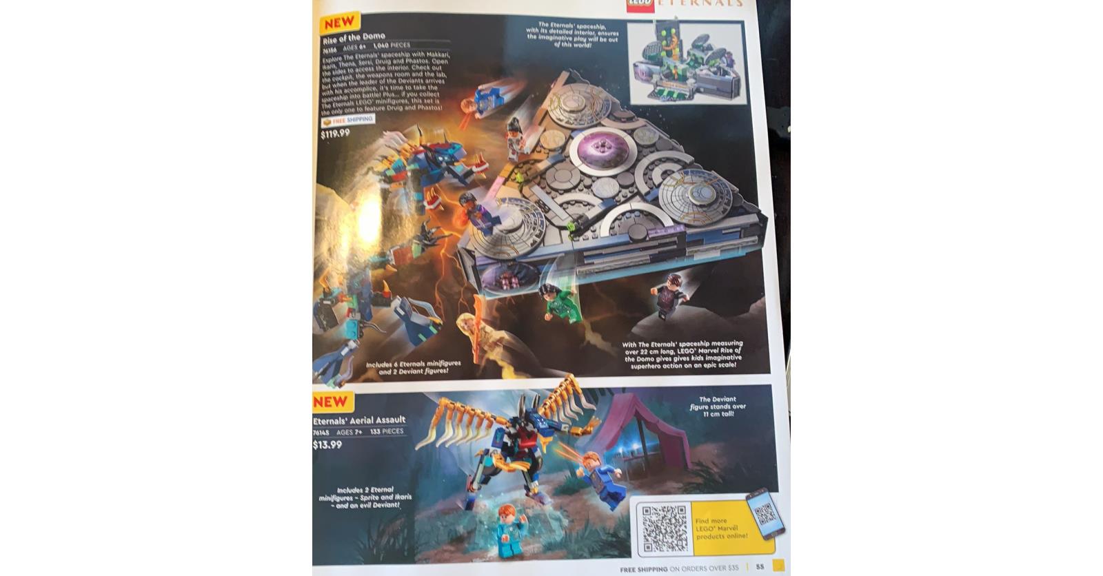 First pictures of Marvel's 'The Eternals' sets! | Brickset