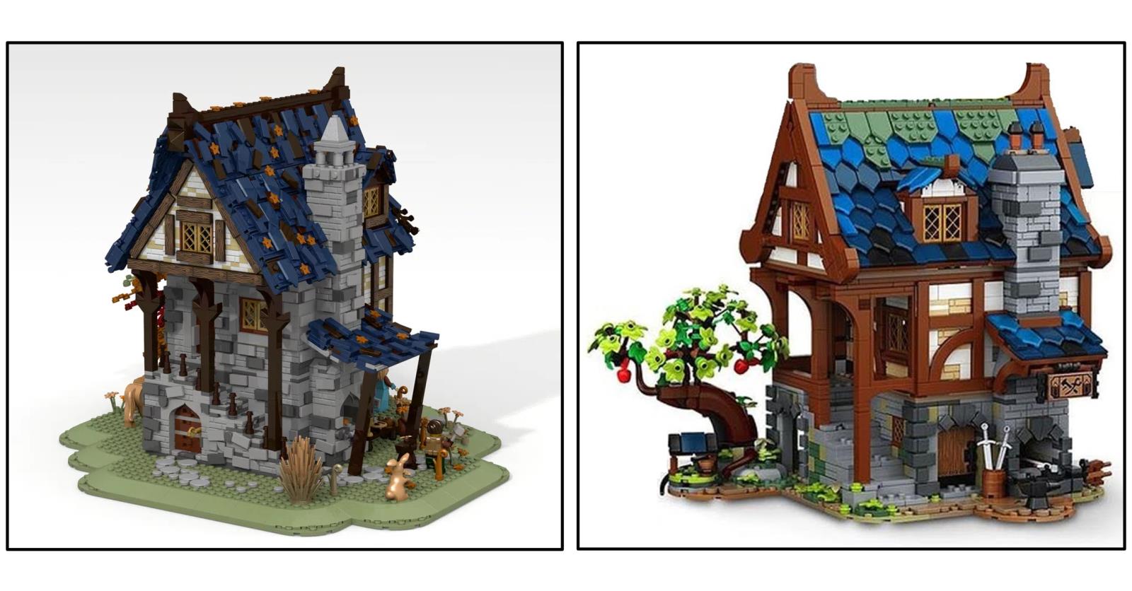 LEGO Ideas: Original Projects vs. Final Sets | Brickset