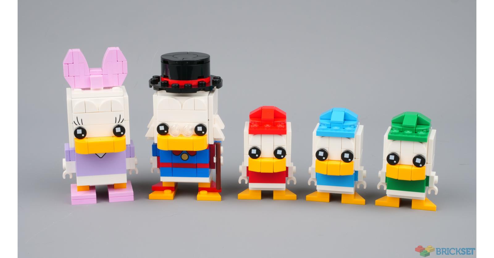 LEGO BrickHeadz Disney Ducks BrickHeadz review | Brickset