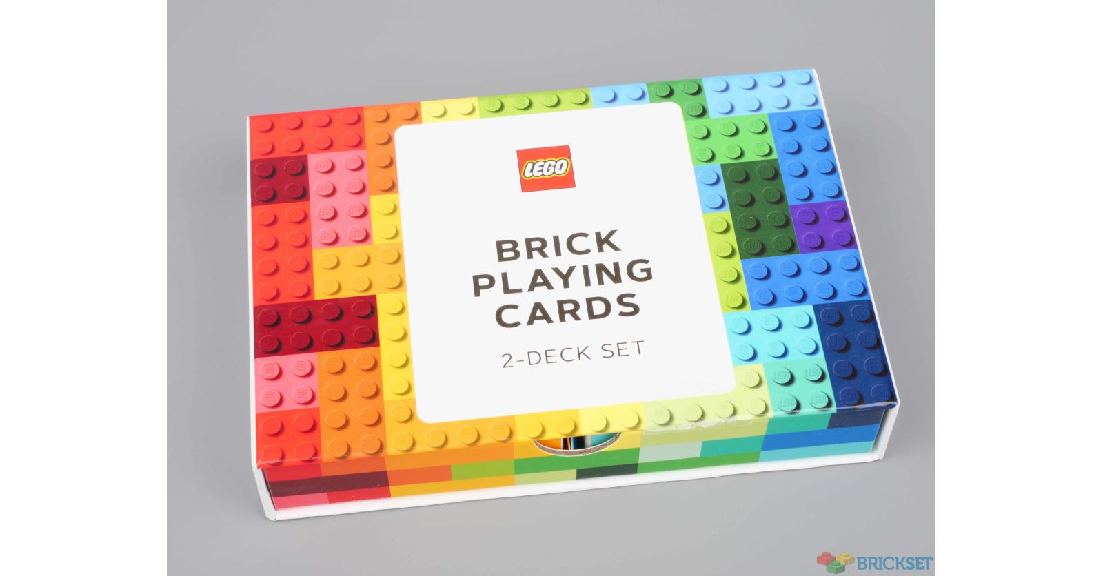 LEGO Brick Playing Cards review | Brickset