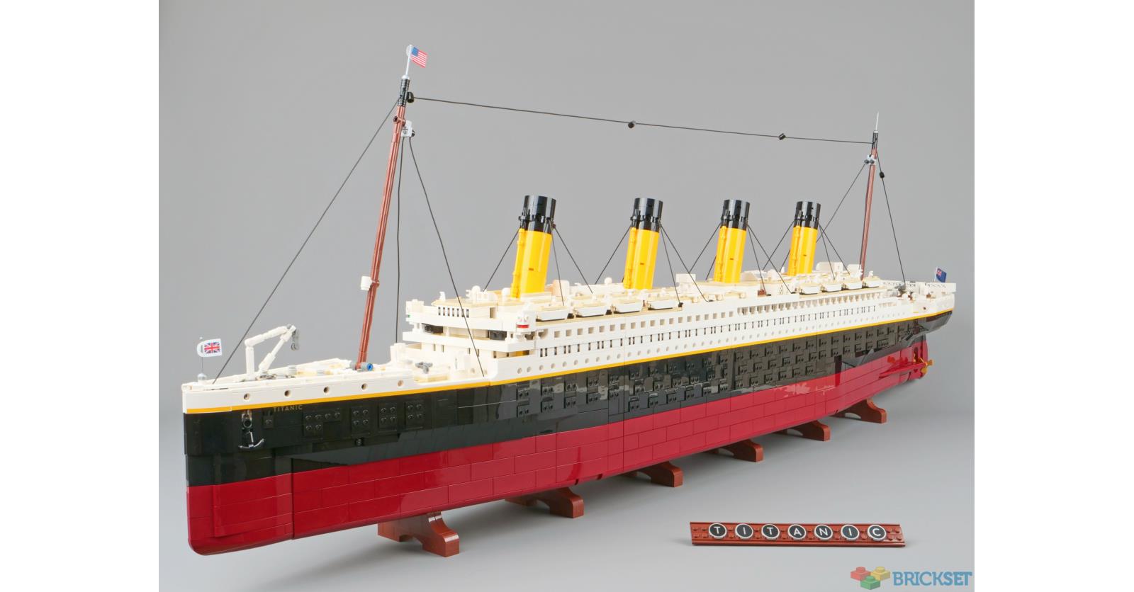 Titanic Lego LEGO Icons: Titanic (10294) New Sealed Building Kit