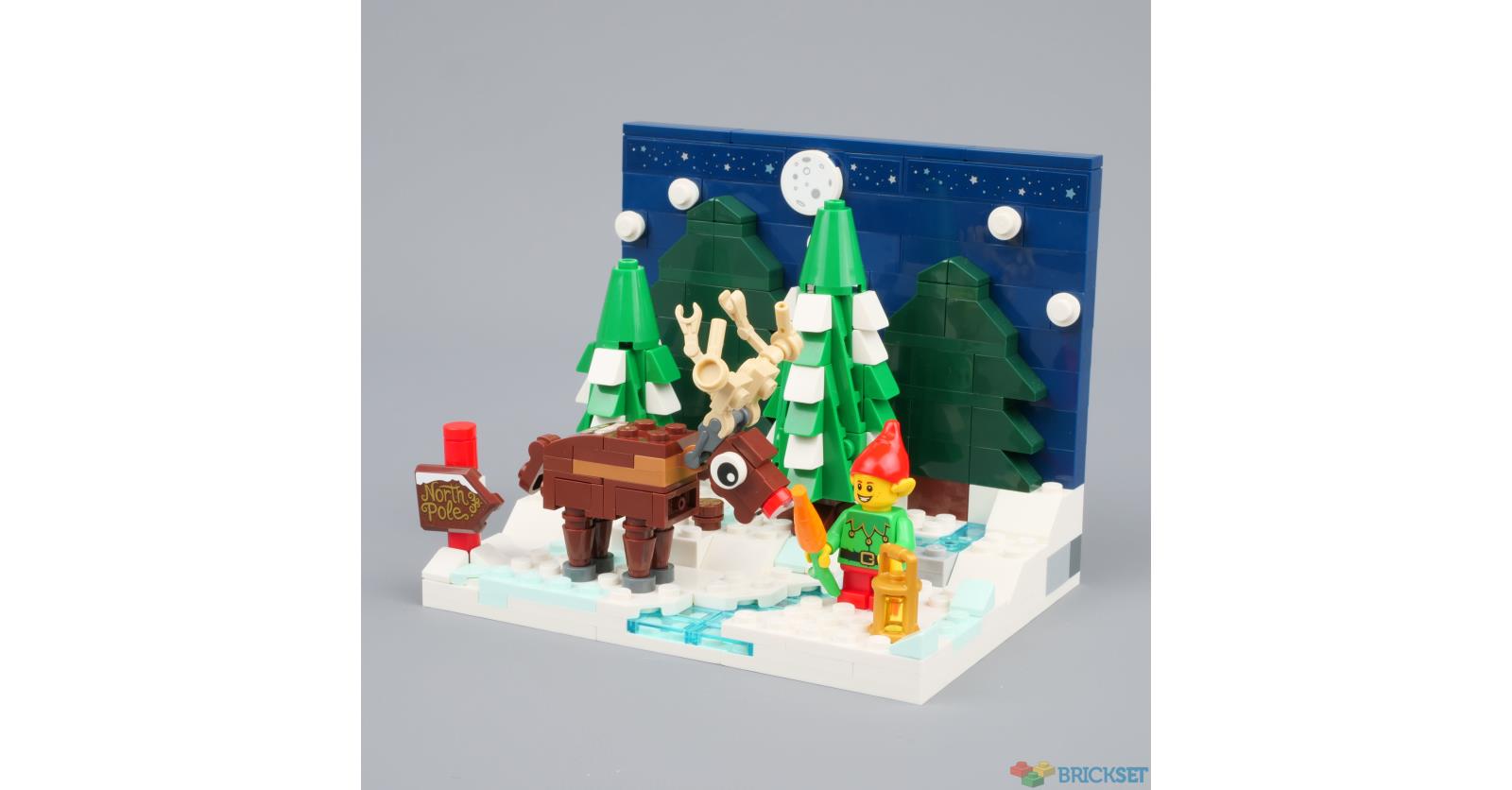 LEGO Seasonal 40484 Santa's Front Yard review | Brickset