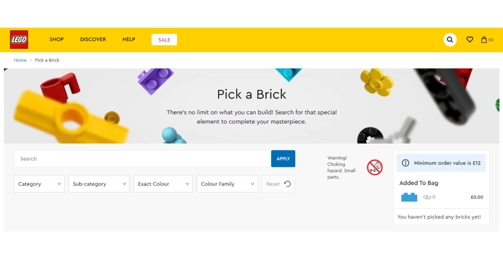 Pick a Brick merging with Bricks & Pieces | Brickset