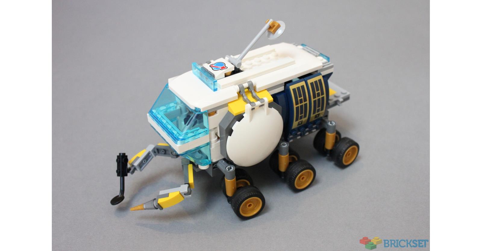 LEGO City 60348 Lunar Roving Vehicle review | Brickset