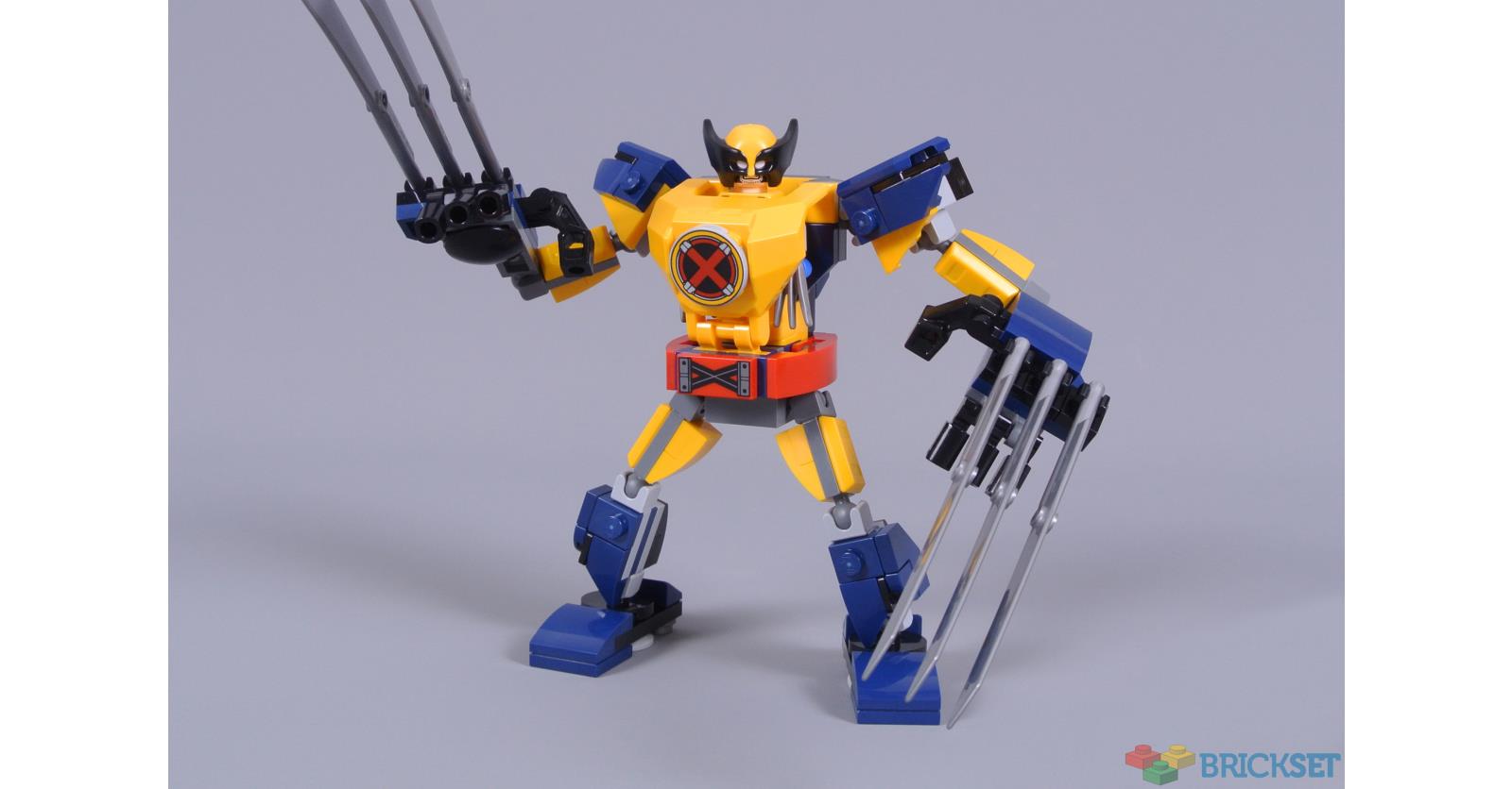 LEGO Marvel Super Heroes 76202 Wolverine Mech Armour review | Brickset
