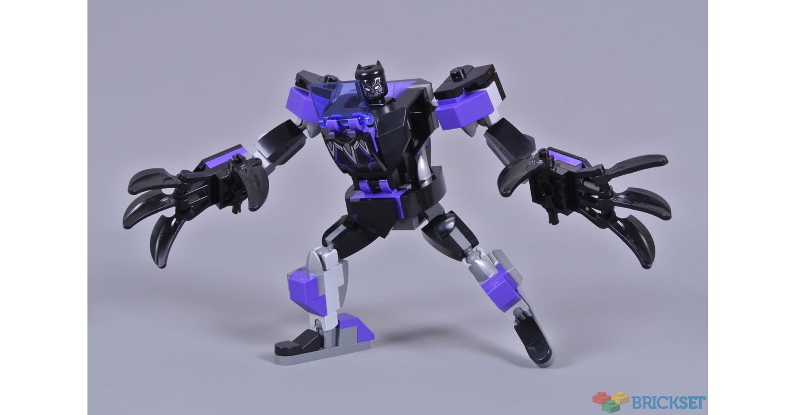 LEGO Marvel Super Heroes 76204 Black Panther Mech Armour review | Brickset